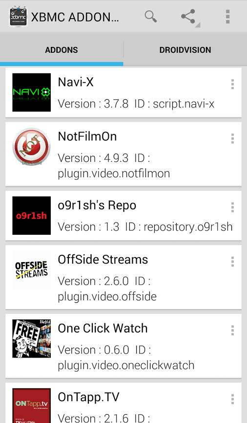 [APP][3.0+] XBMC/KODI ADDONS EXPLORER Version 4.4 Released | XDA Forums